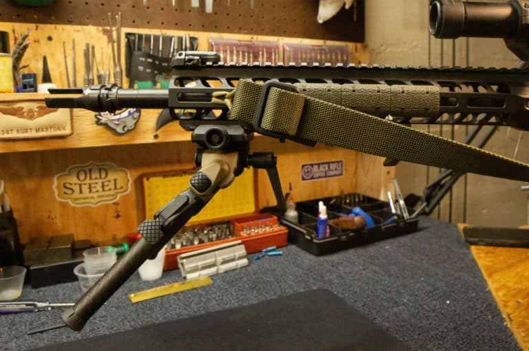 The Brownells Exclusive MDT GRND-POD Bipod With 17S Mount