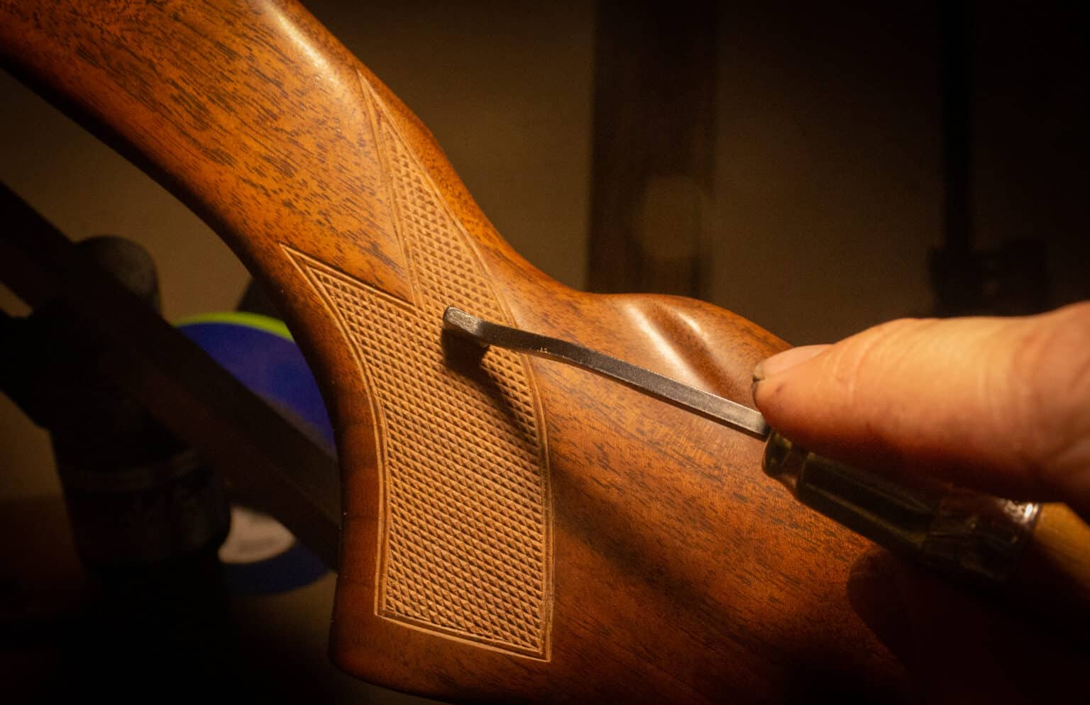How to Recut Checkering on a Gunstock - Gunsmithing Journal